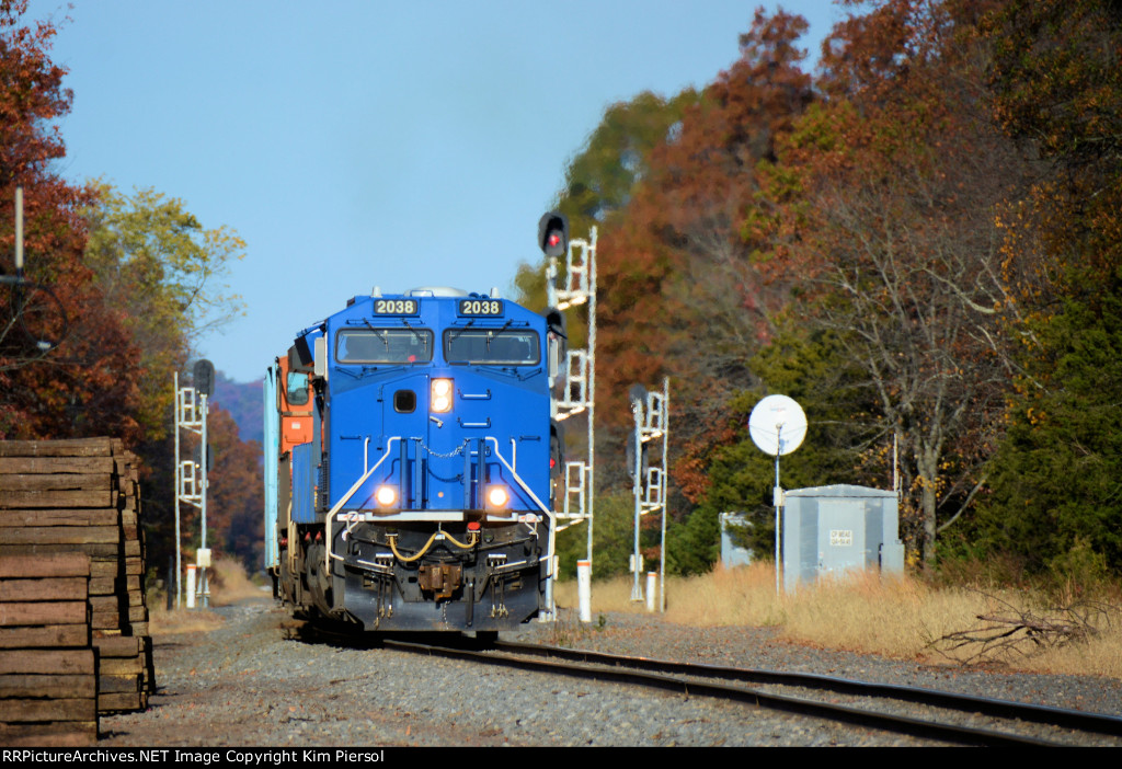 GECX 2038 CSX Train K622 Ethanol Loads